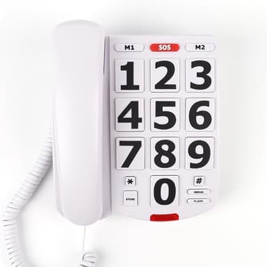 Our 10 Best Big Button Phones For Seniors for 2026 [US ...