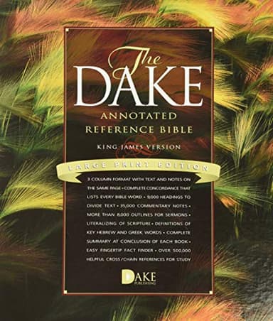 Our 10 Best Dake Annotated Reference Bible for 2026 [US ...